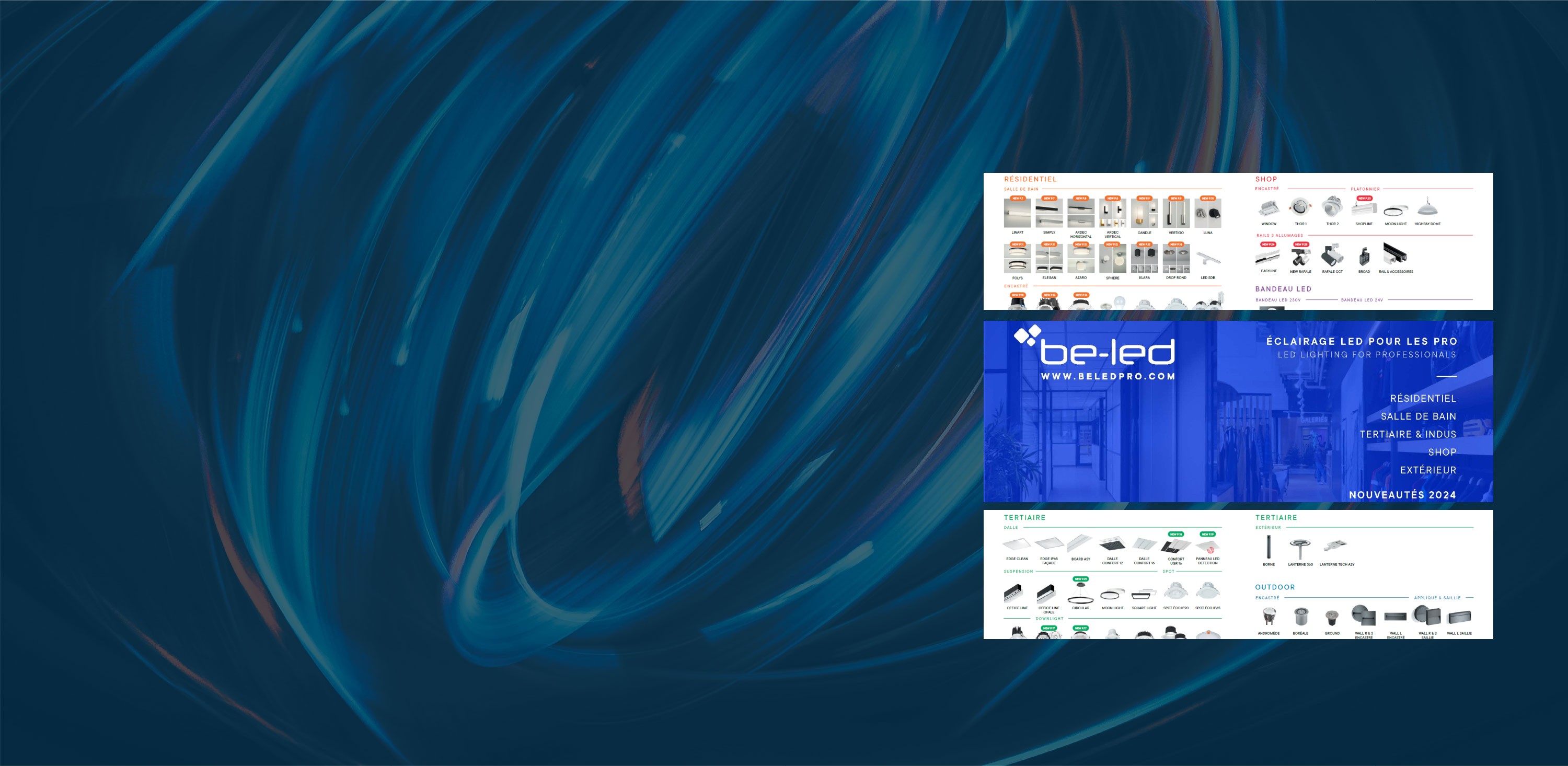 Be-Led : vente de produits d'éclairages LED en France